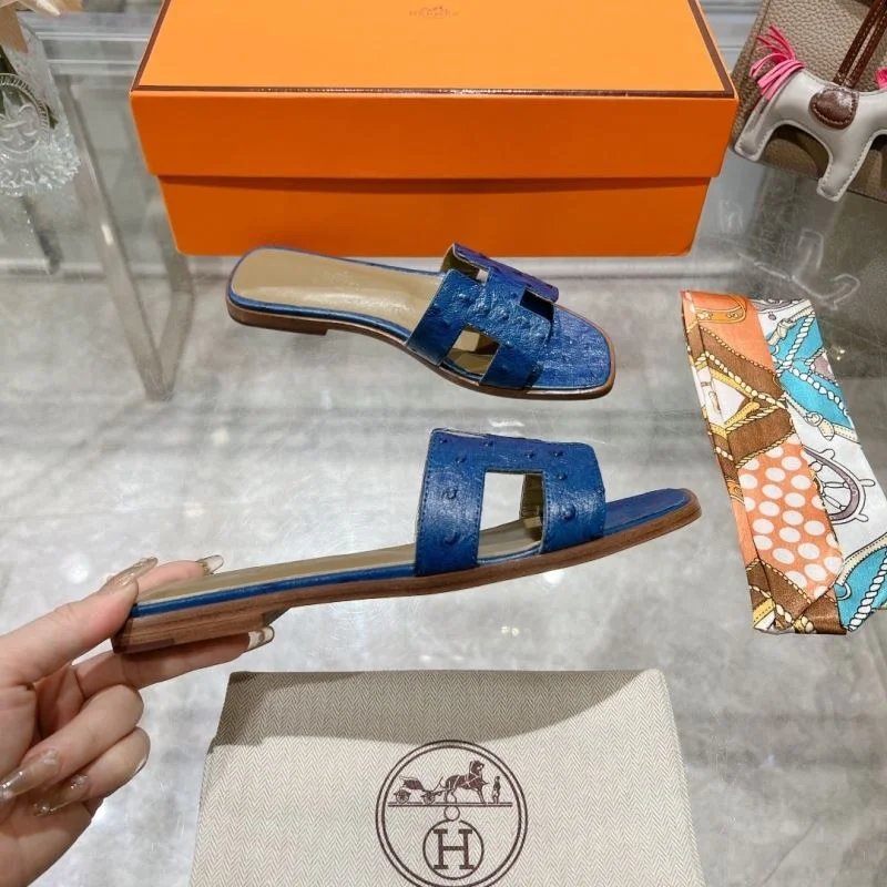 Official Hermes Slippers