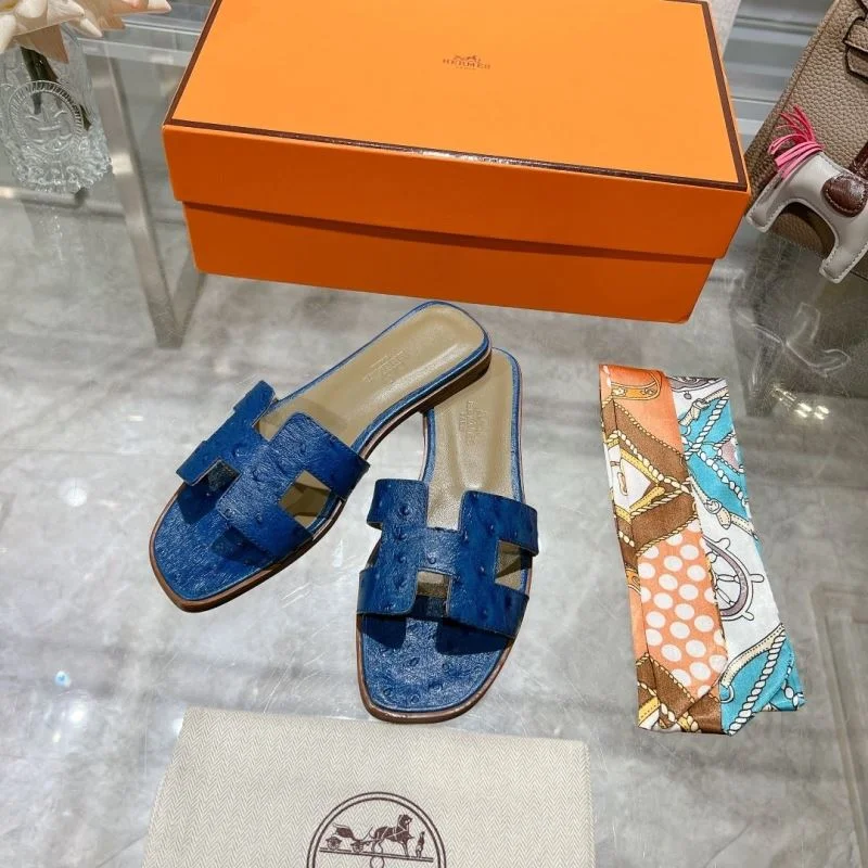 Official Hermes Slippers