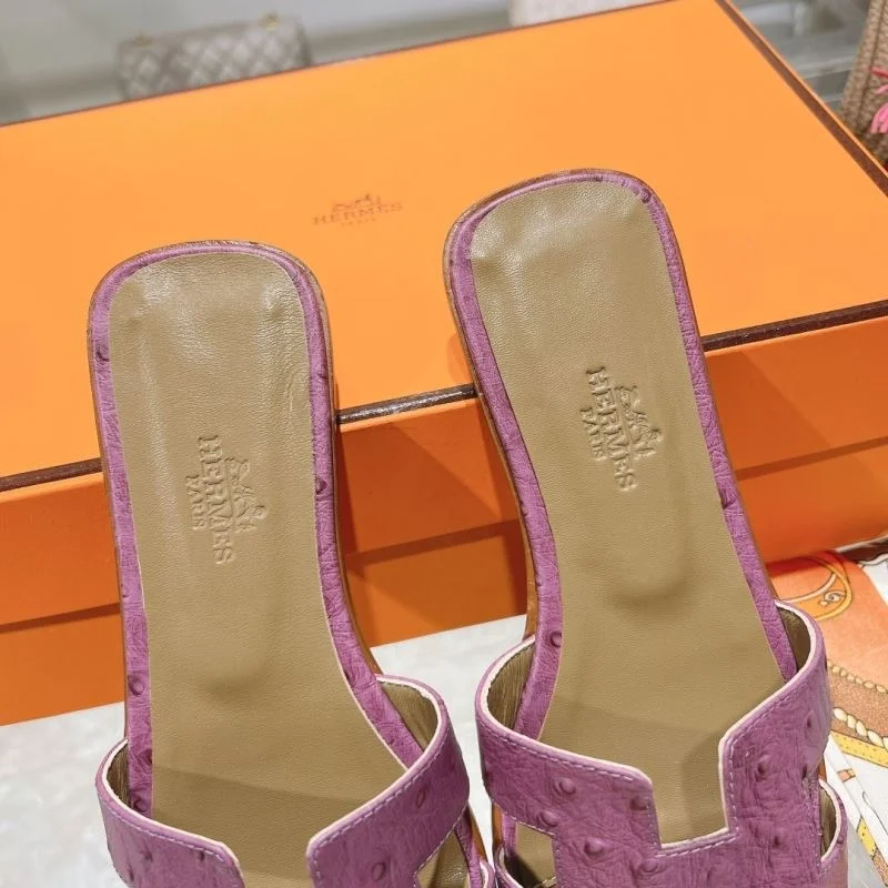 Brand-authenticated Hermes Slippers