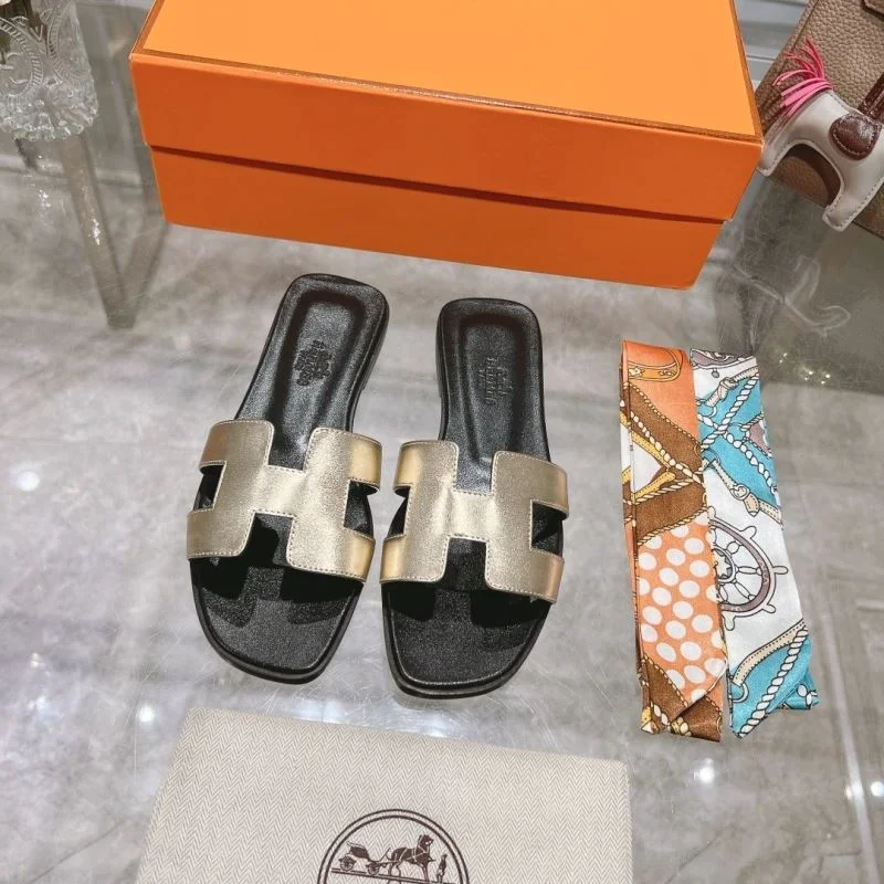 Hermes Slippers
