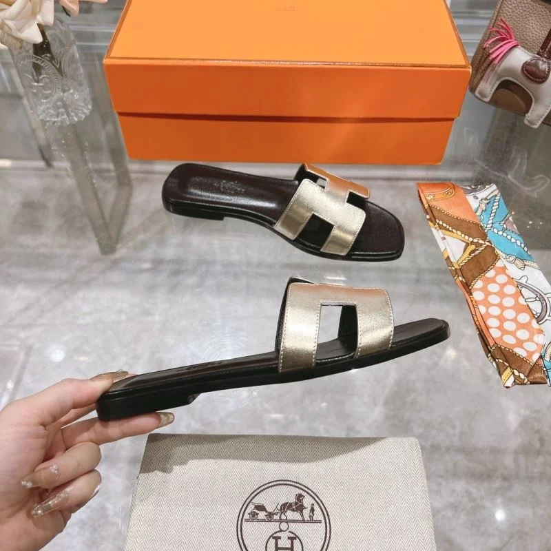 Exact replica Hermes Slippers