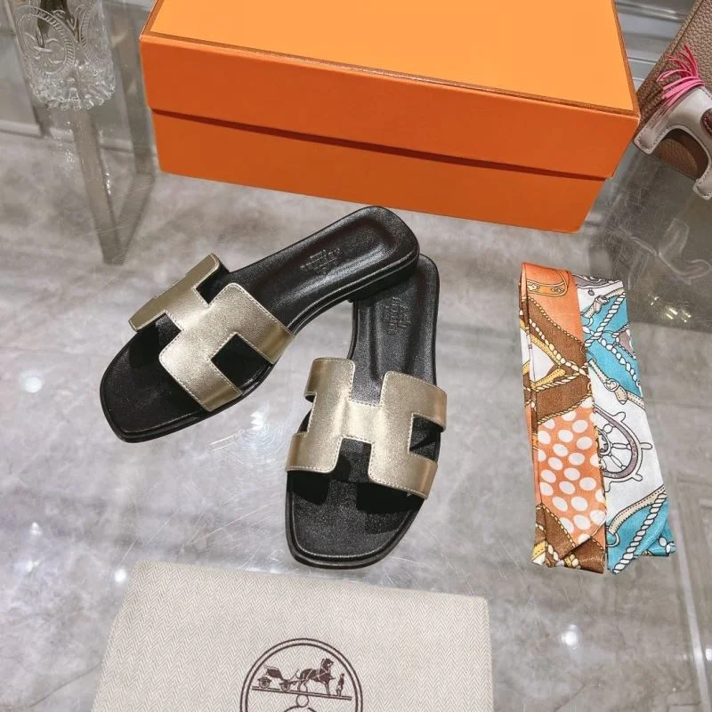 Exact replica Hermes Slippers