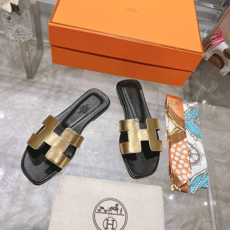 Authentic Hermes Slippers