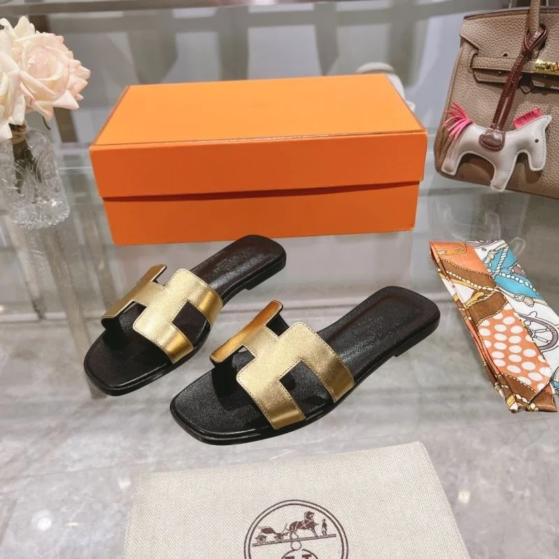 Authentic Hermes Slippers