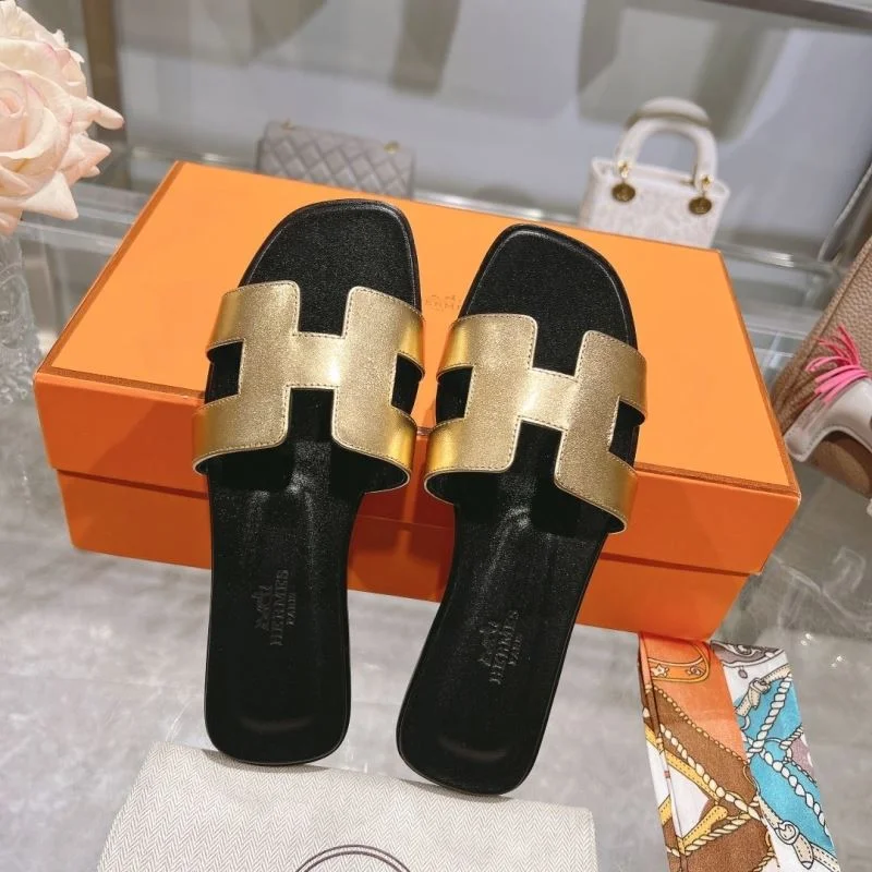 Authentic Hermes Slippers