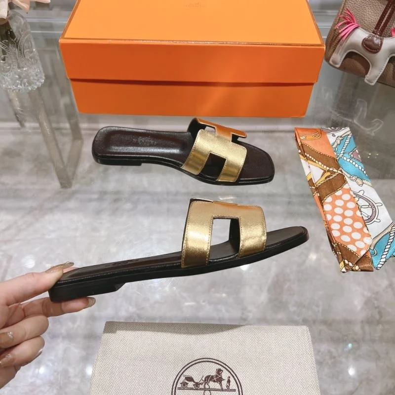 Authentic Hermes Slippers