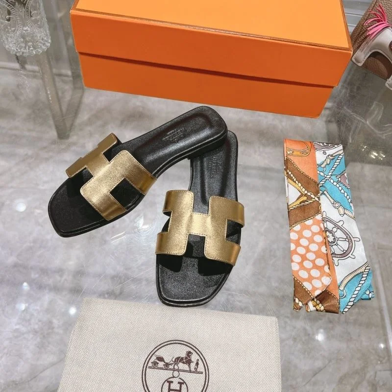 Authentic Hermes Slippers