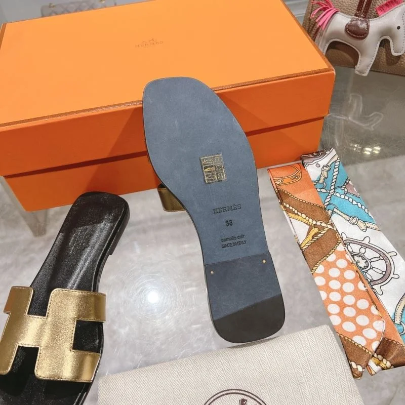 Authentic Hermes Slippers