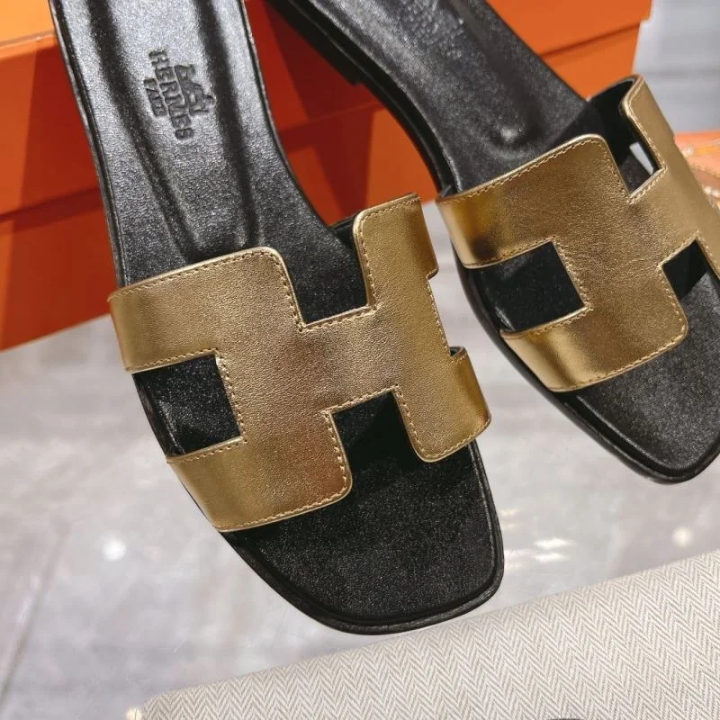 Authentic Hermes Slippers