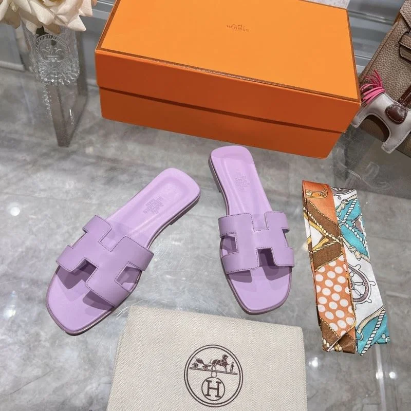 Indistinguishable Hermes Slippers