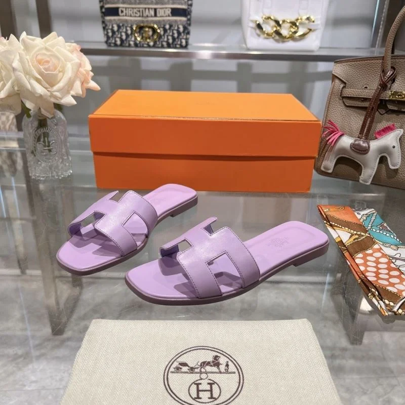 Indistinguishable Hermes Slippers