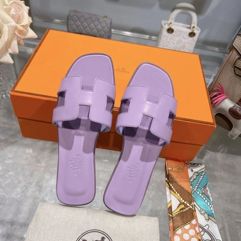 Indistinguishable Hermes Slippers