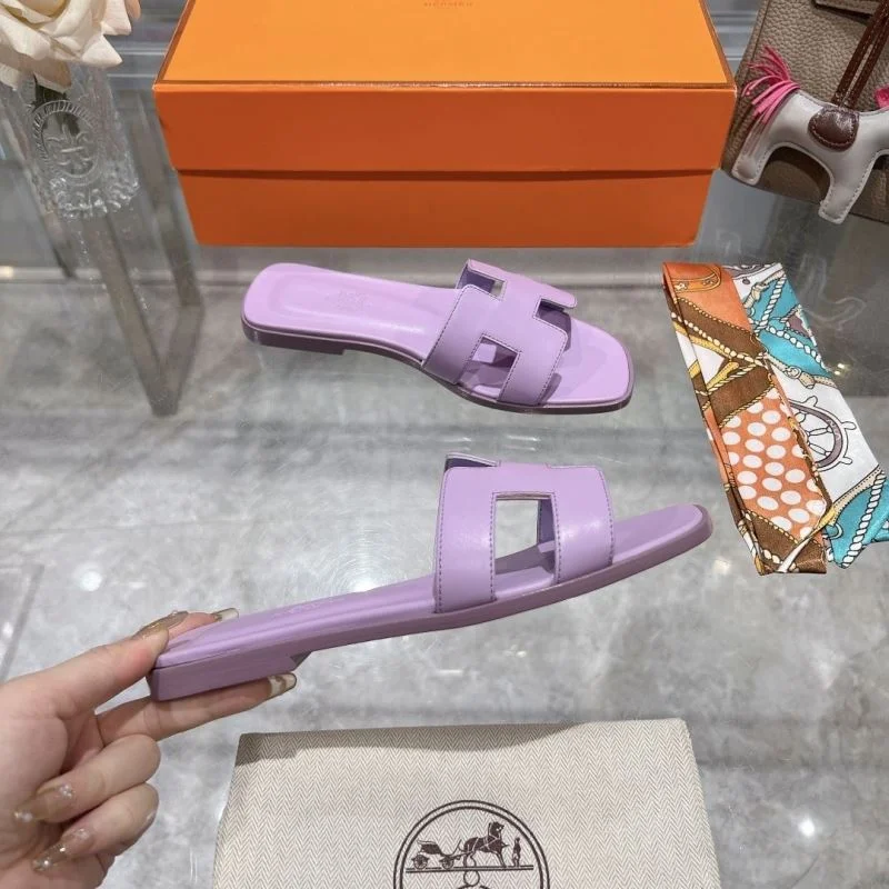 Indistinguishable Hermes Slippers