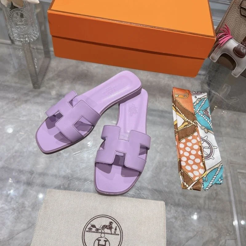 Indistinguishable Hermes Slippers