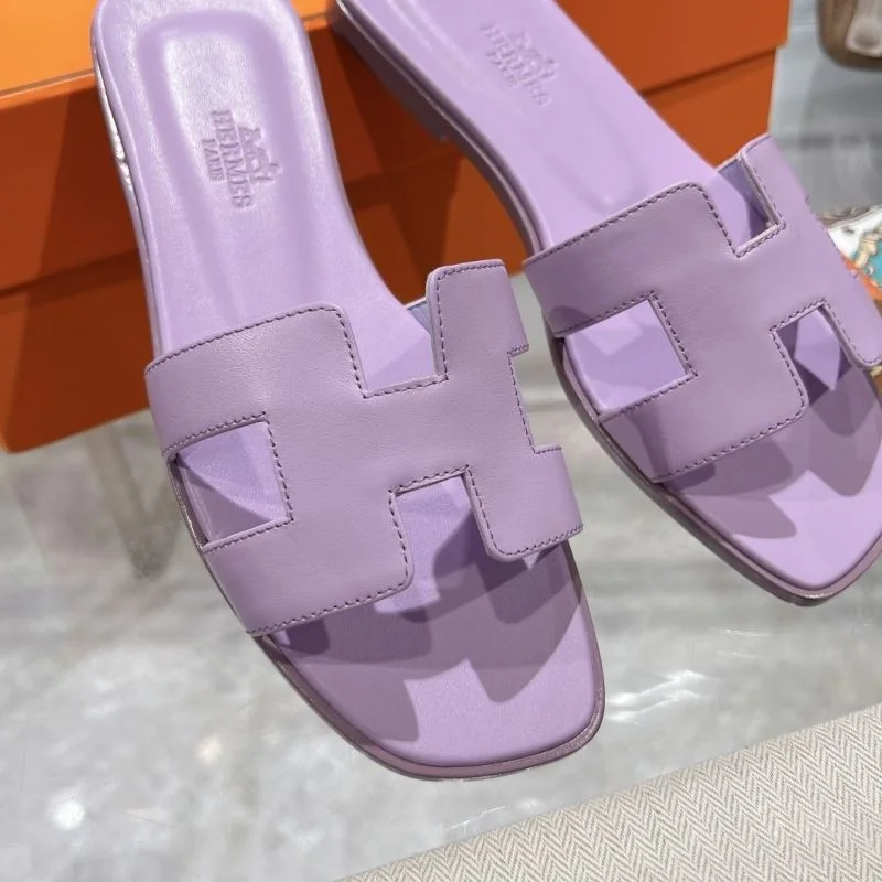 Indistinguishable Hermes Slippers