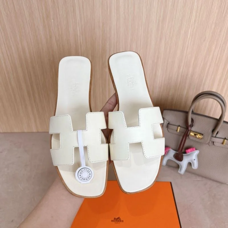 Value-priced Hermes Slippers