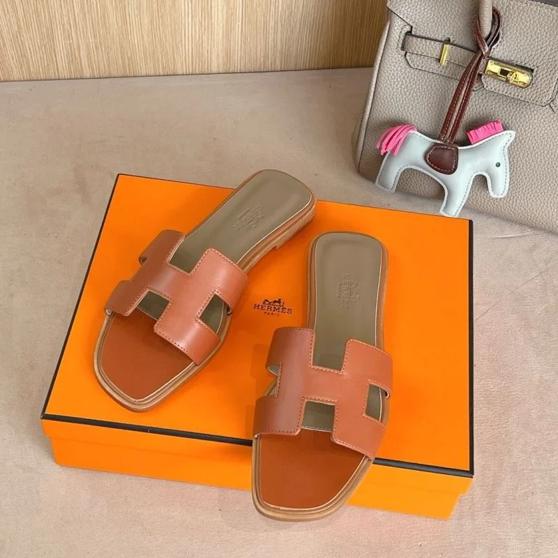 Hermes Slippers
