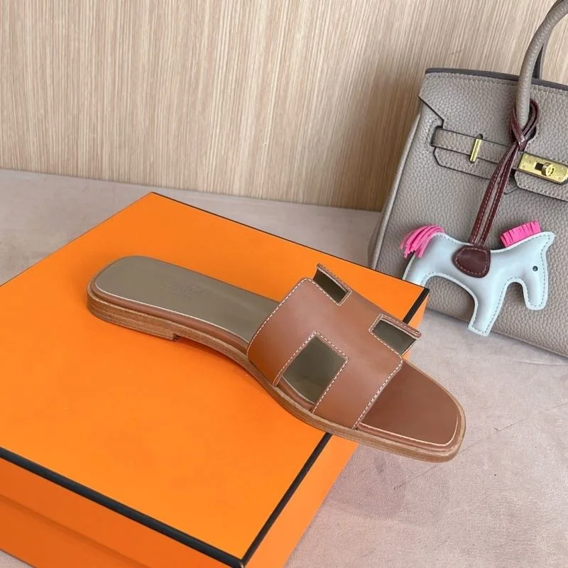 Mirror quality Hermes Slippers