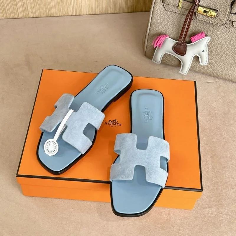 Value-priced Hermes Slippers