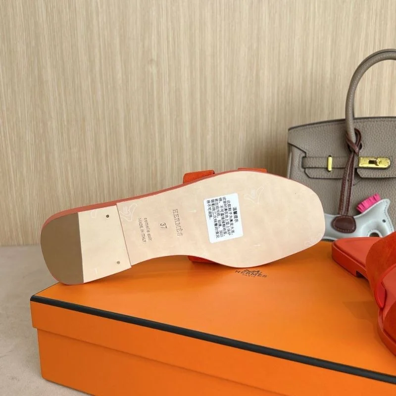 Value-priced Hermes Slippers