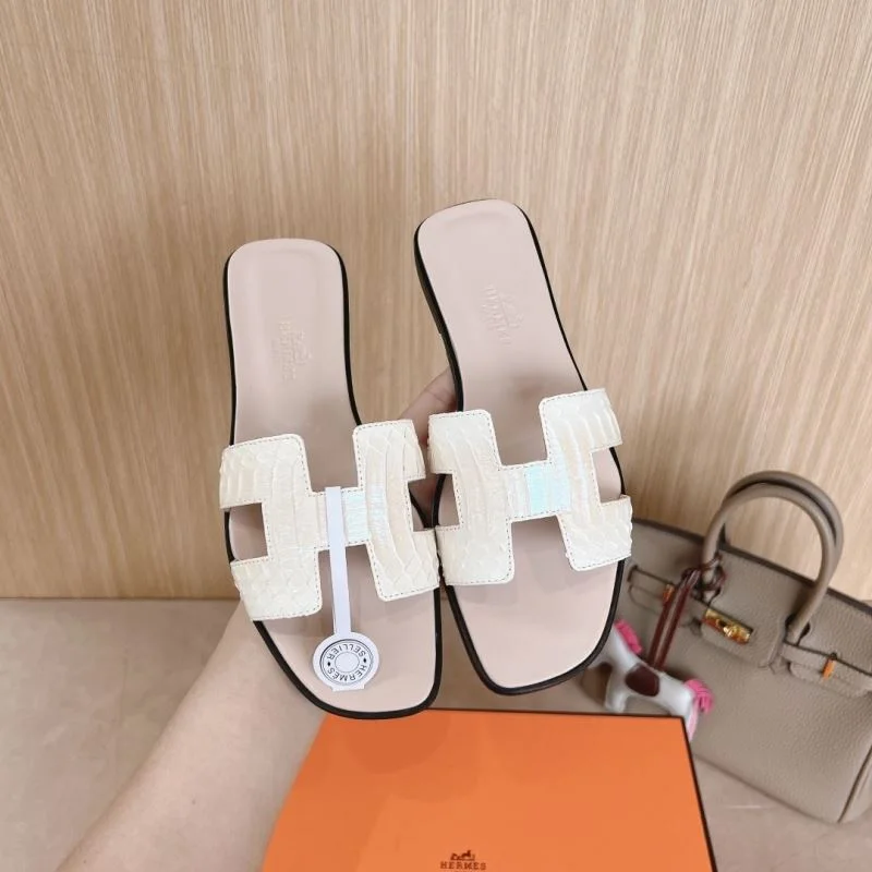 Real Hermes Slippers