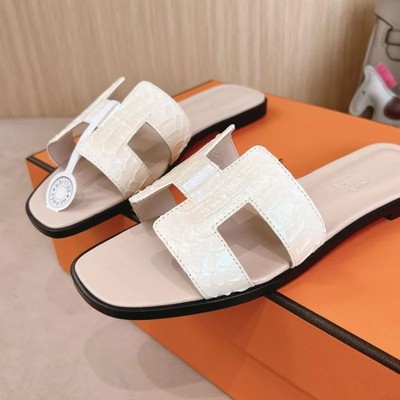 Real Hermes Slippers
