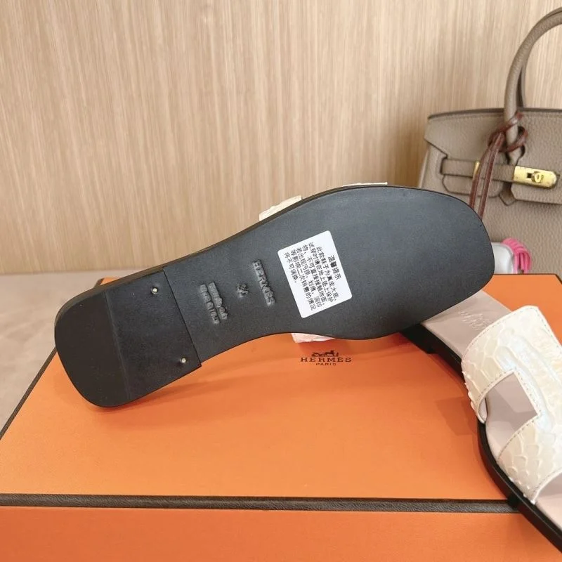 Real Hermes Slippers