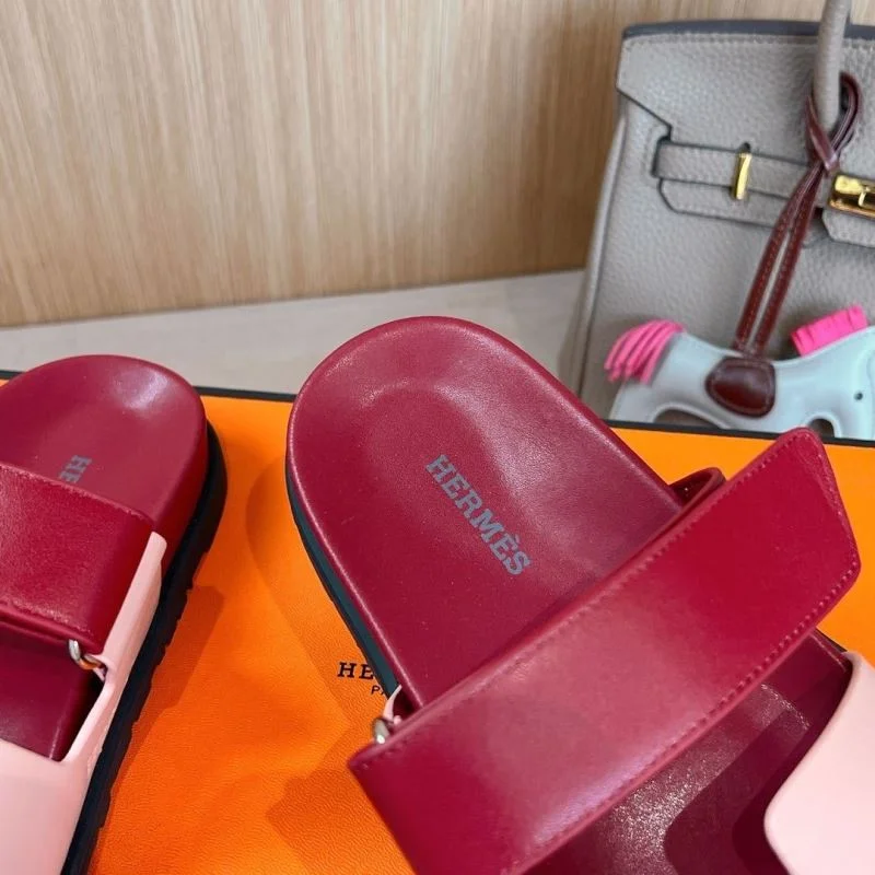 Indistinguishable Hermes Slippers