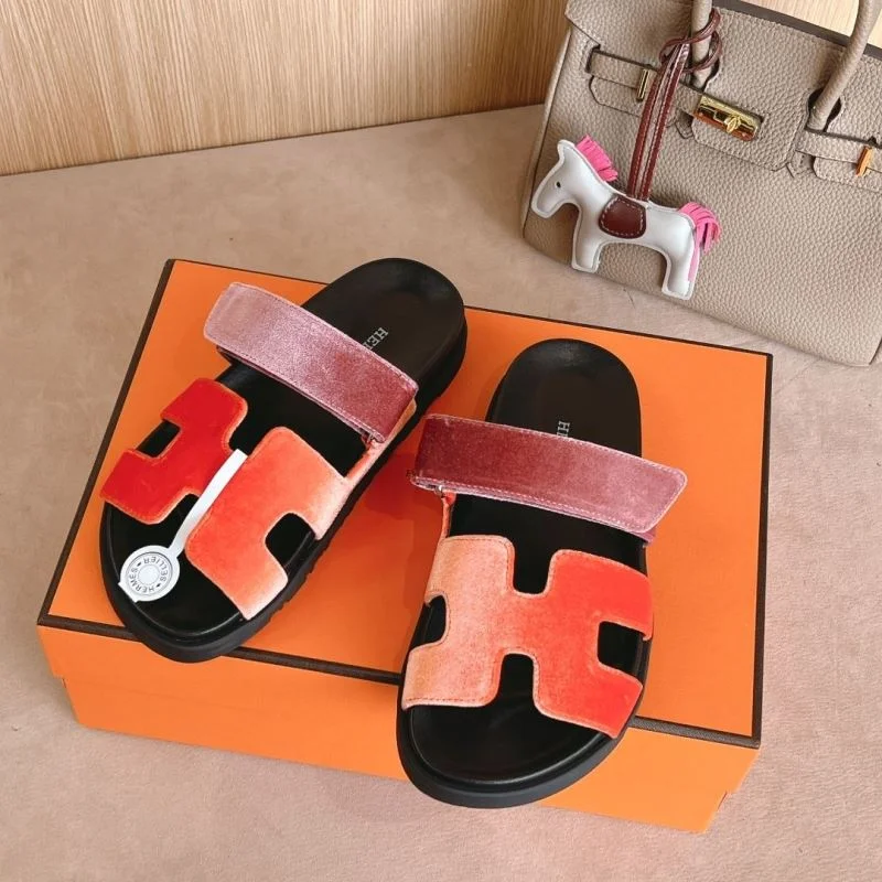 Brand-authenticated Hermes Slippers