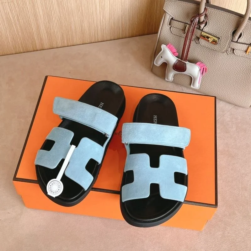 1:1 copy Hermes Slippers