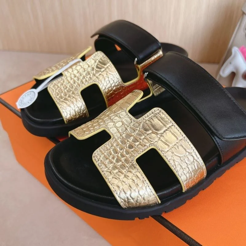 Real Hermes Slippers