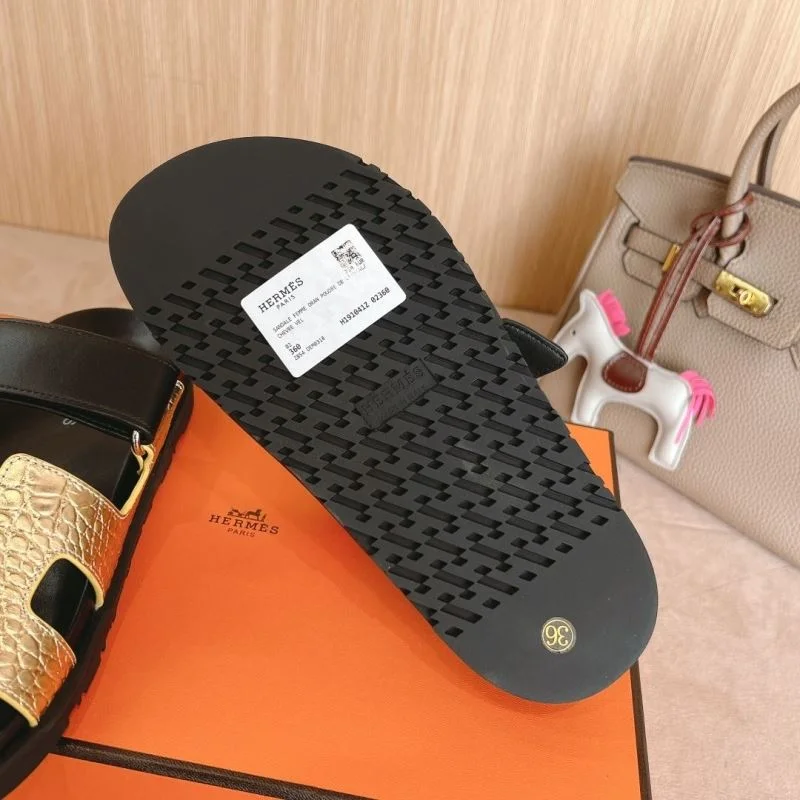 Real Hermes Slippers
