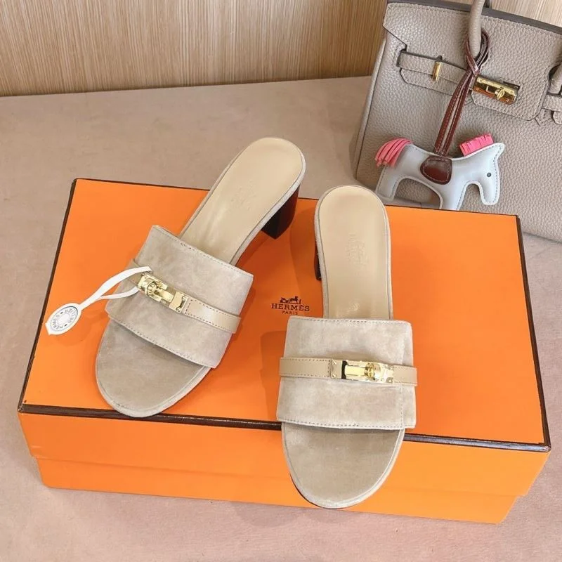 Real Hermes Slippers