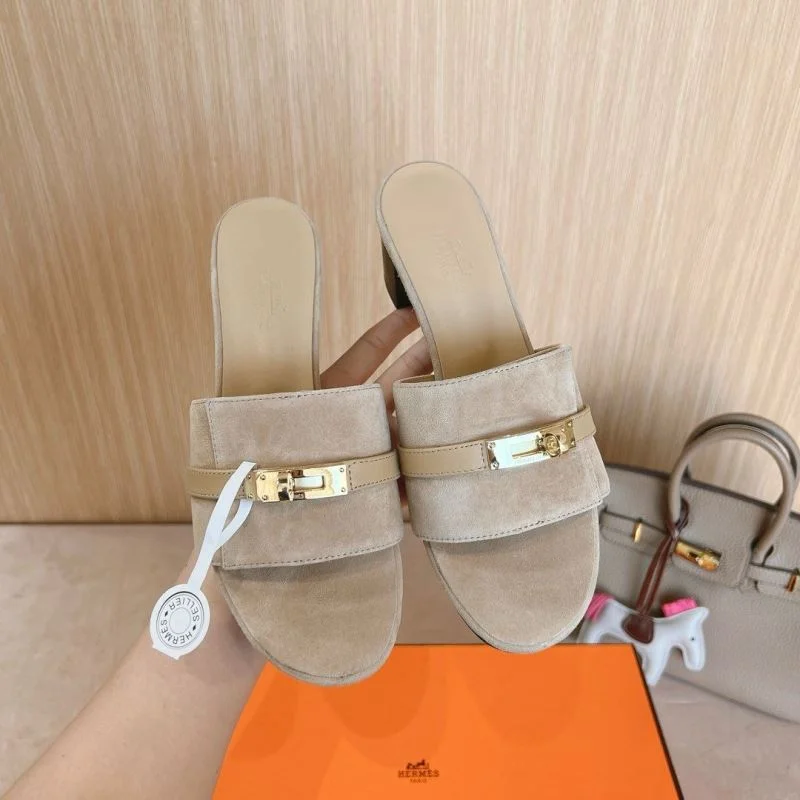 Real Hermes Slippers