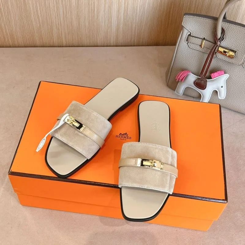Genuine Hermes Slippers