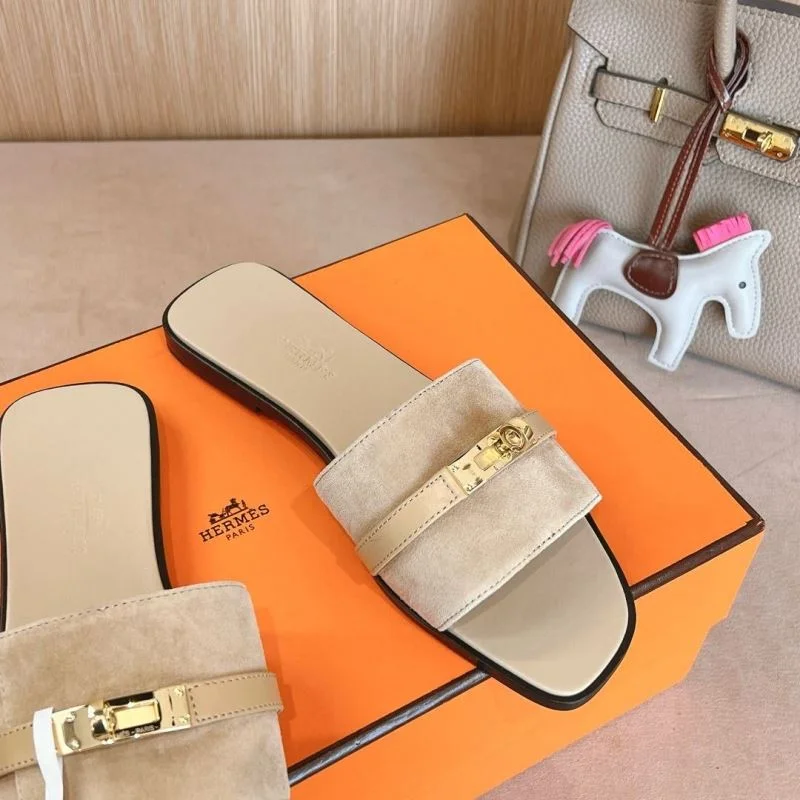 Genuine Hermes Slippers