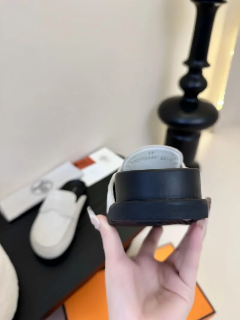 Real Hermes Slippers
