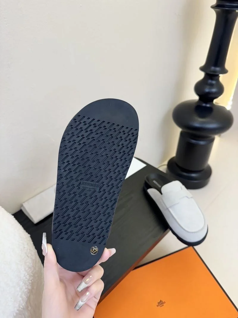 Real Hermes Slippers