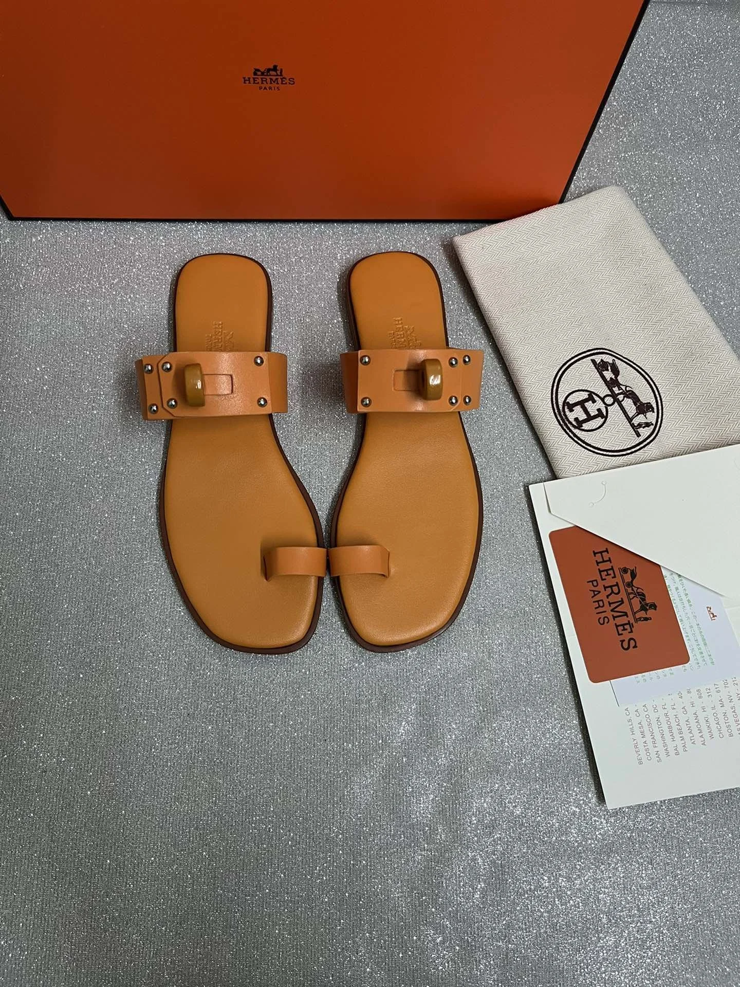 Hermes Slippers