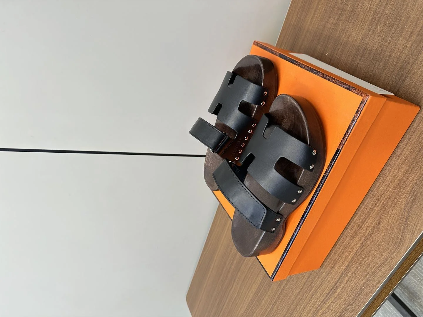 Value-priced Hermes Slippers