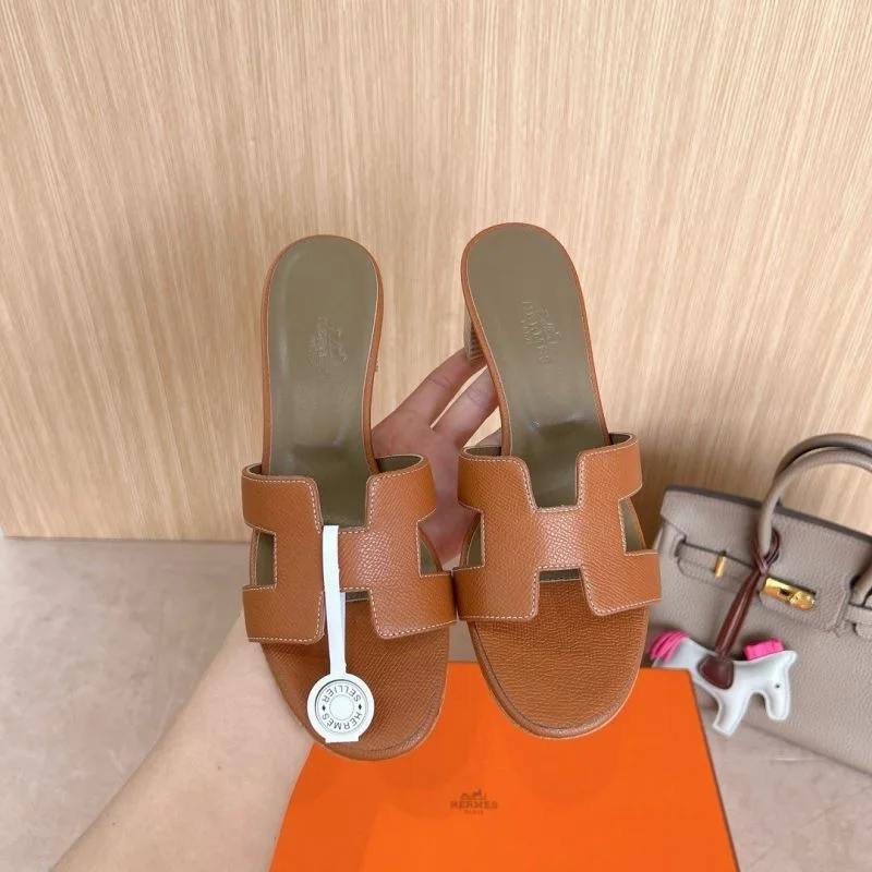 Mirror quality Hermes Slippers