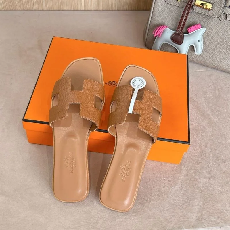 1:1 copy Hermes Slippers