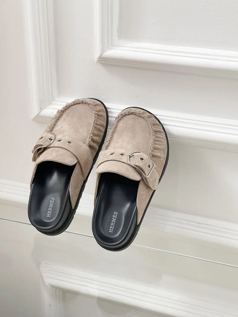 Real Hermes Slippers