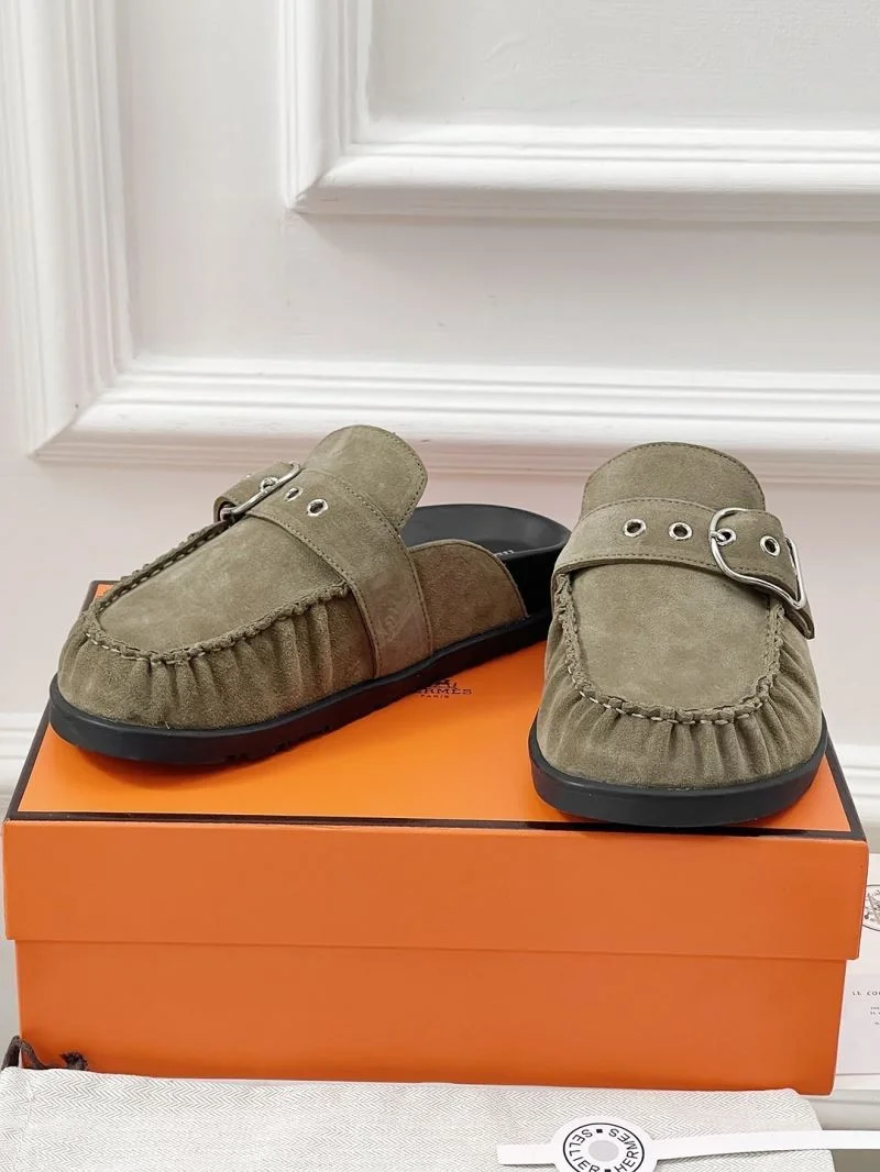 Value-priced Hermes Slippers