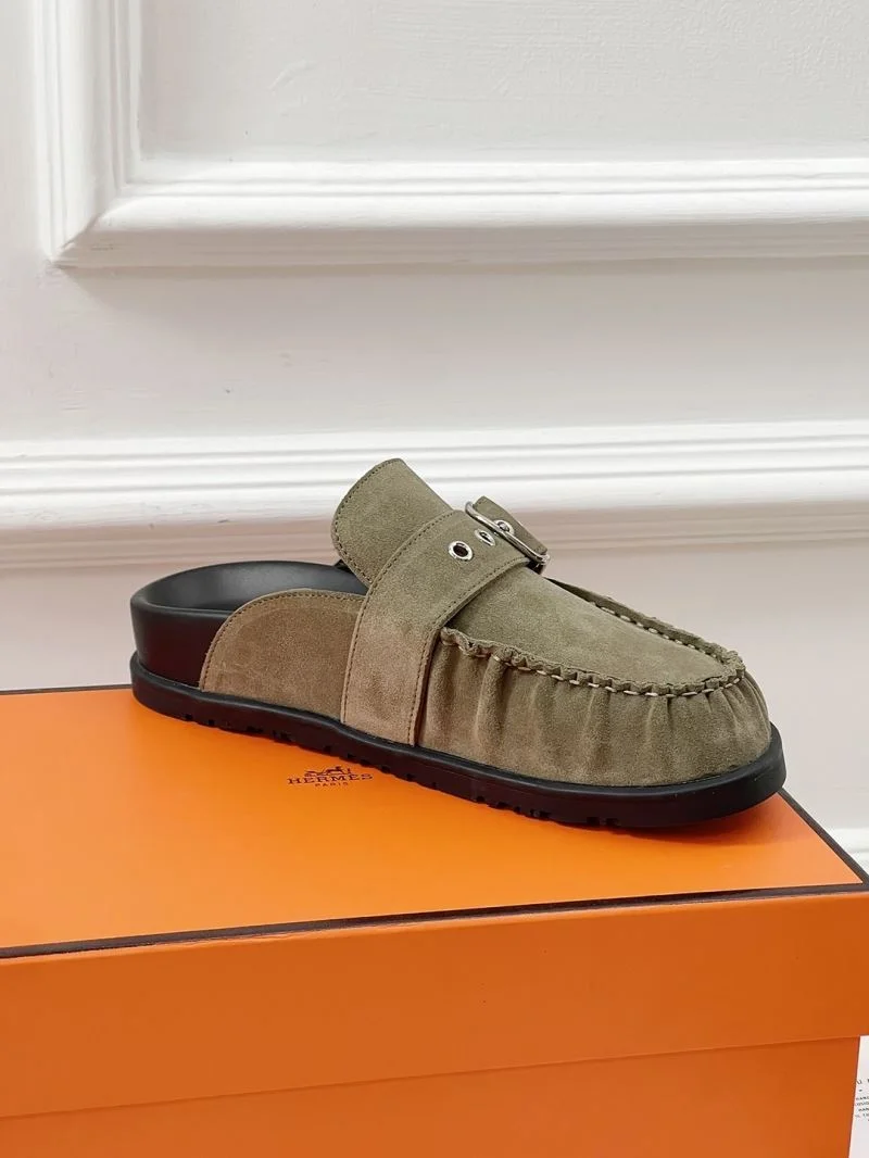 Value-priced Hermes Slippers