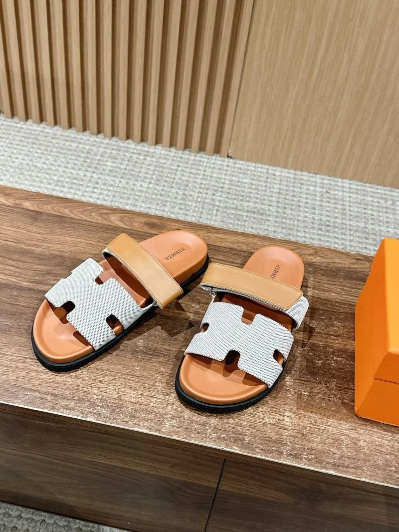 Indistinguishable Hermes Slippers