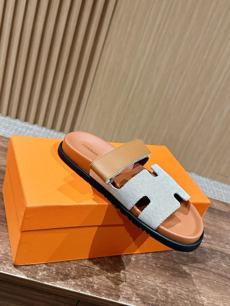 Indistinguishable Hermes Slippers