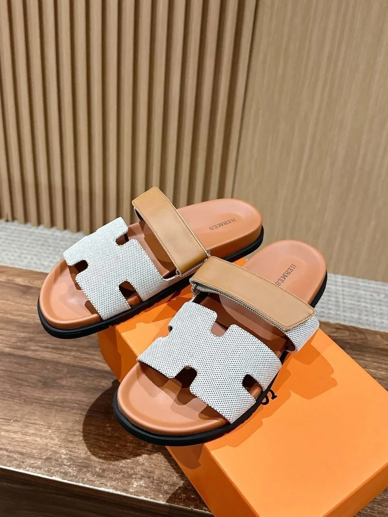 Indistinguishable Hermes Slippers