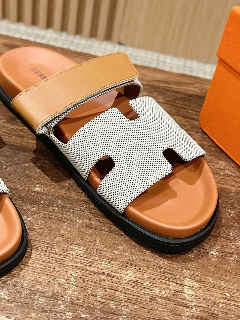 Indistinguishable Hermes Slippers