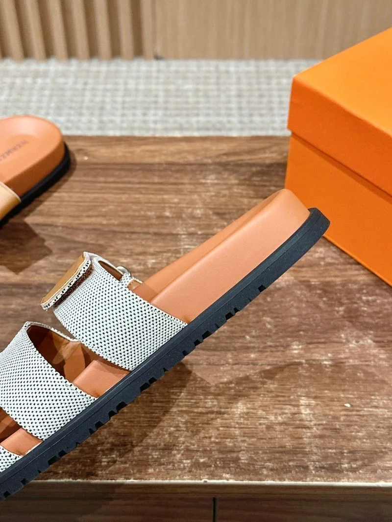 Indistinguishable Hermes Slippers